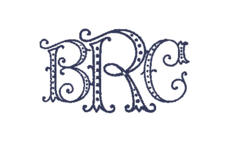 Fancy Embroidery Font, Machine Embroidery Monogram Font ...