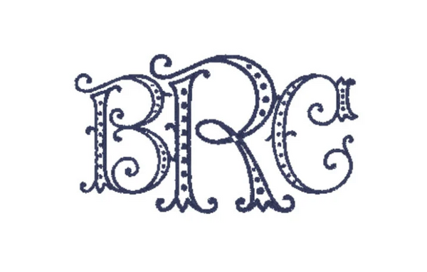 Fancy Embroidery Font, Machine Embroidery Monogram Font ...